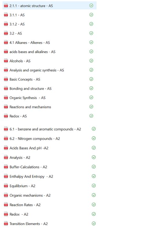 A-Level Chemistry A* Notes and Flashcards - OCR – Studyplate